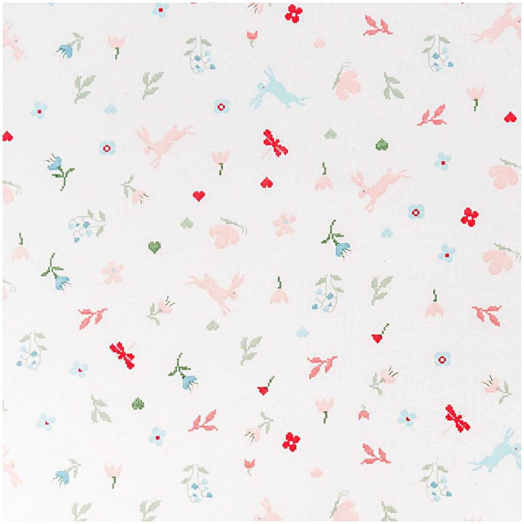 Rico Design Stoff Karo groß Karo weiß-gold 140cm online kaufen bei ...